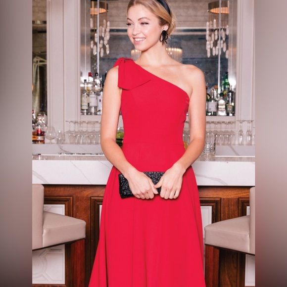 Gal Meets Glam | Dresses | Nwt Gal Meets Glam Yvonne Bow One Shoulder ...